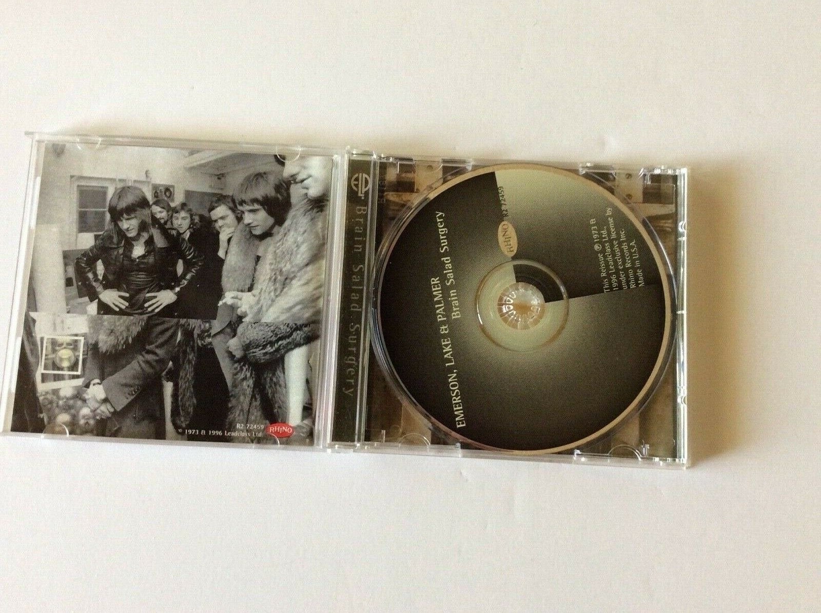 ELP Emerson Lake and Palmer Brain Salad Surgery CD Lenticular Cover | eBay