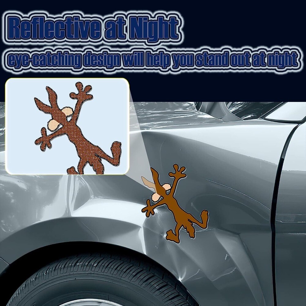 2pcs Black 25x25cm Reflective Dent Fix Car Decal | eBay