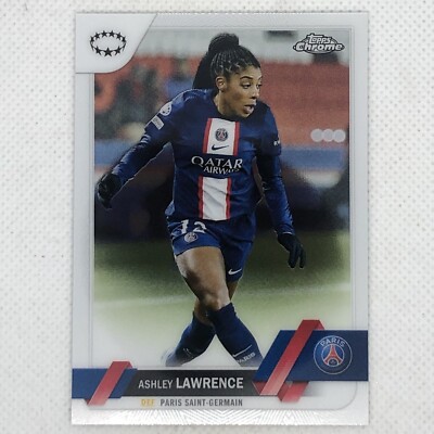 2022-23 Topps Chrome UEFA Womens | Ashley Lawrence PSG | Base! | eBay