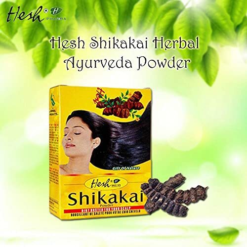 Hesh Herbal Hair Care Kit 100g Amla Brahmi Shikakai Aritha Powder for ...