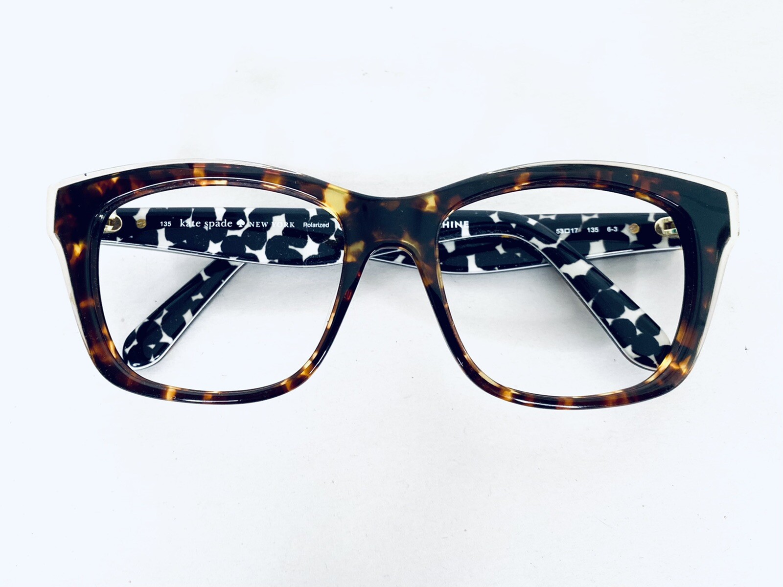 Kate Spade Tortoise Oversize Cats Eye Frame Glasses JANAE/P/S 0S3P 53 ...