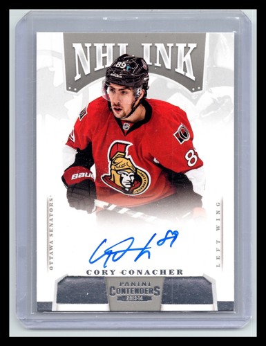 2013-14 Panini Contenders #I-CC Cory Conacher NHL Ink | eBay