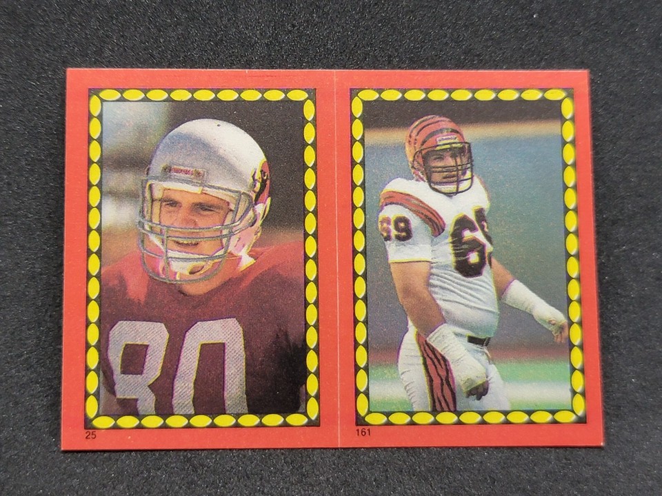 1988 Topps Stickers #44 Herschel Walker #25 Robert Awalt #161 Tim ...