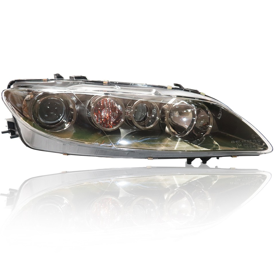 Pair Halogen Headlight Left & Right For 2006 2007 2008 Mazda 6 4-Door ...