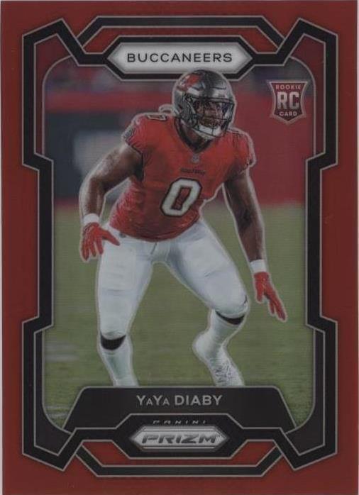 2023 Panini Prizm - Rookies YaYa Diaby #394 Red Prizm (RC) for sale ...