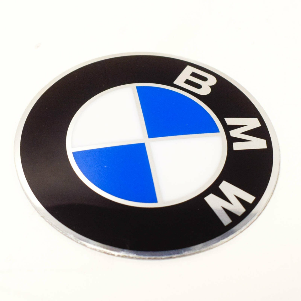 NEW BMW 6 E24 WHEEL CENTER HUB EMBLEM BADGE 70MM 36131122132 ORIGINAL | eBay