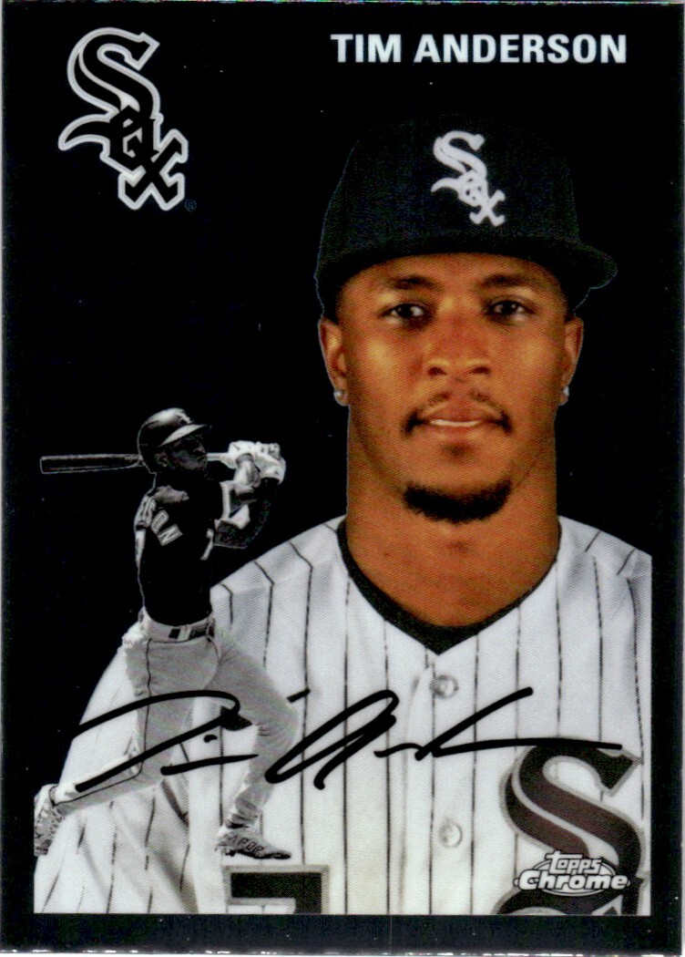 2023 Topps Chrome Platinum Anniversary Base #231 Tim Anderson Chicago ...