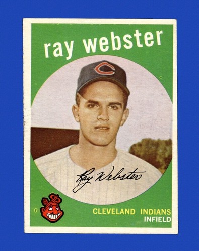 1959 Topps Set-Break #531 Ray Webster VG-VGEX *GMCARDS* | eBay