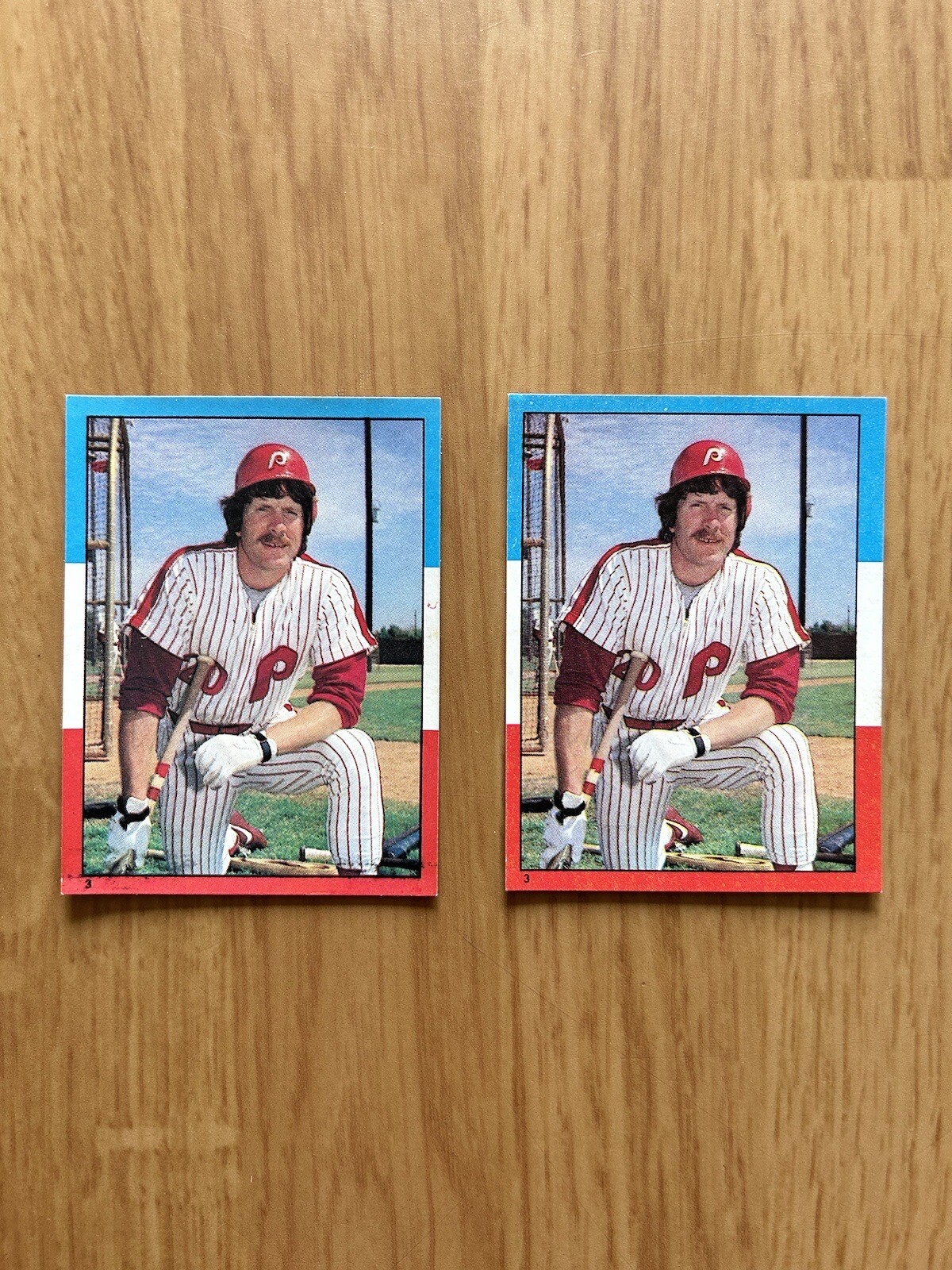 (2)1982 Topps Stickers Mike Schmidt HOF Philadelphia Phillies #3 | eBay