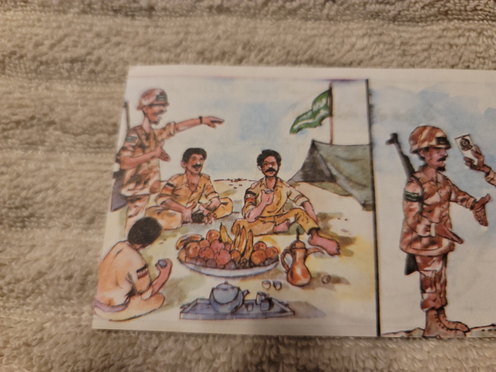 K 1991 Real GULF WAR US MILITARY IRAQ DESERT STORM PSYOPS SURRENDER ...