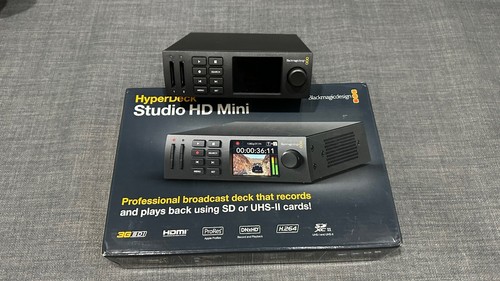 Blackmagic Design HyperDeck Studio HD Mini - Excellent Condition ...