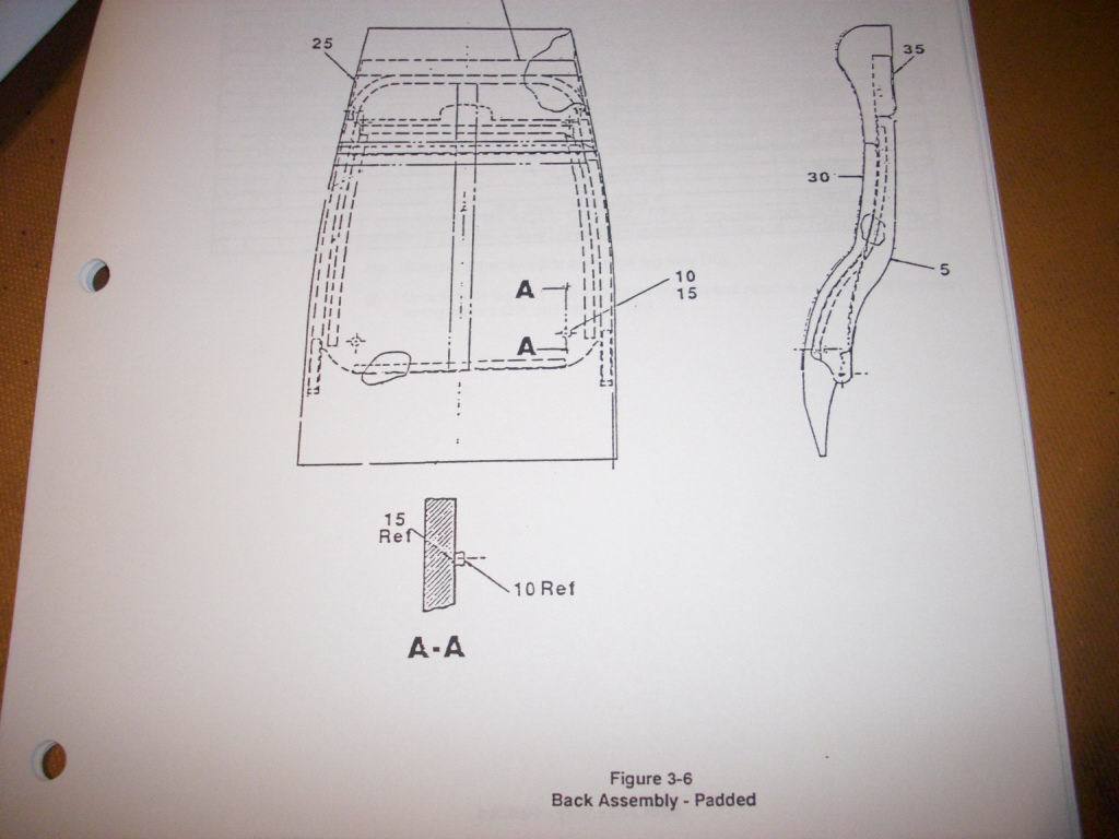 PTC Aerospace 912-17H Passenger Seats Service & Parts Manual | eBay