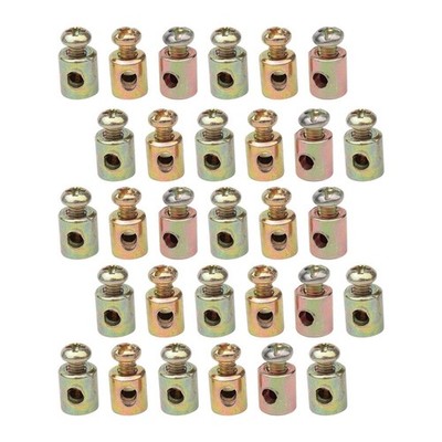 30x Cable Nipples Throttle Choke Repair Parts Throttle Cable Stops Lock ...