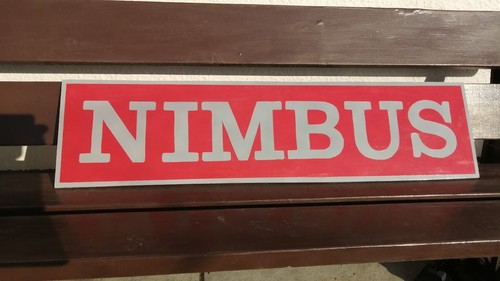 Class 55 wooden full scale replica Nameplate "Nimbus" | eBay UK