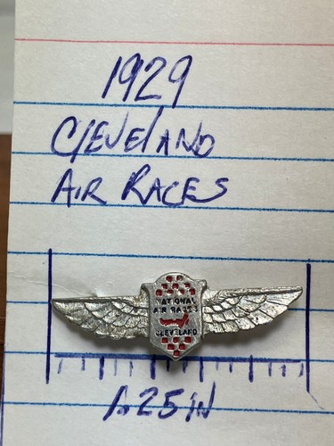 1929 National Air Races Cleveland Ohio Antique Lapel Pin | eBay
