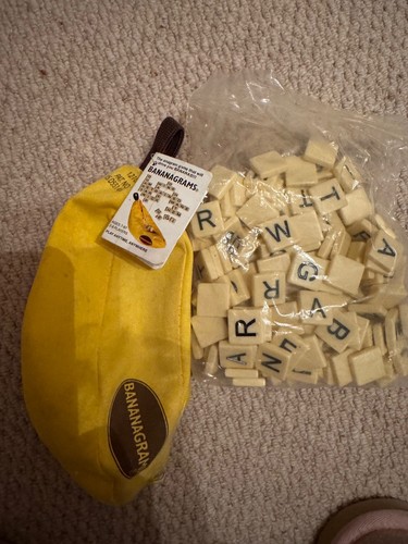 Bananagrams Word Tile Game Ages 7+ 1-8 Players Complete VGC | eBay UK