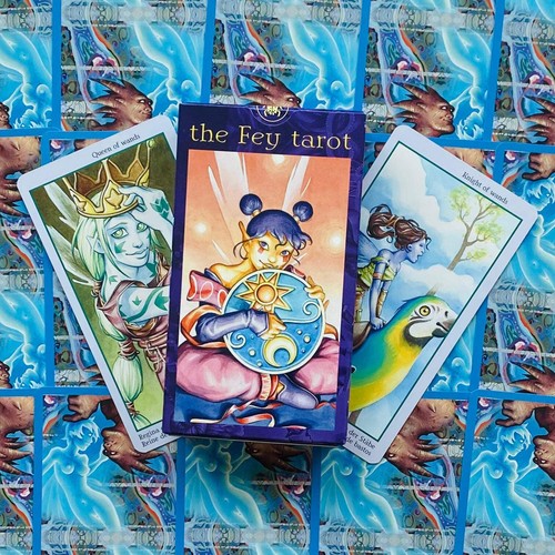 The Fey Tarot Cartes Pont Lupatelli Ésotérique Fortune Teling Mythe Lo ...