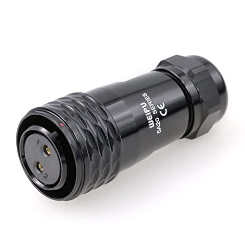 Eonvic Weipu Sa20 2 Pin Female Sa2010/s Waterproof Aviation Socket Cir ...