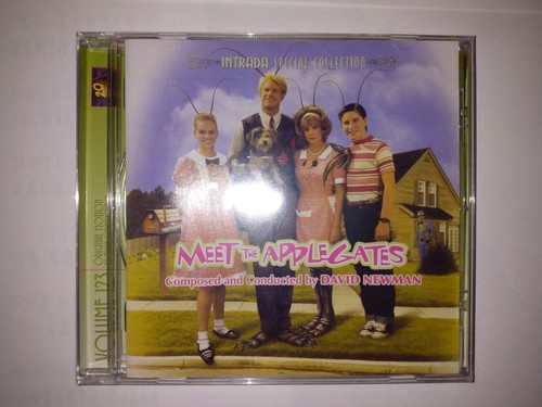 OOP NEW CD - MEET THE APPLEGATES - David Newman - Intrada - Lt. Ed ...