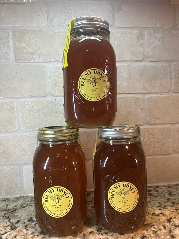 48 oz of organic honey, pure and unfiltered | eBay