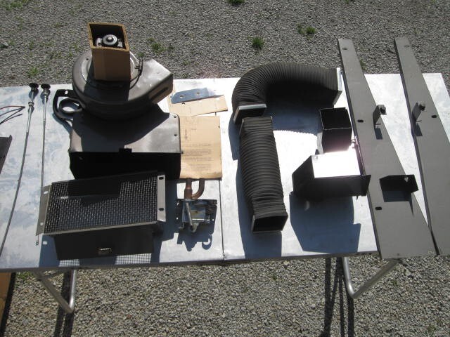 1947-54 CHEVROLET / GMC TRUCK DELUXE HEATER DEFROST INSTAL KIT W ...