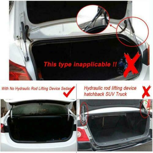 Blue Flexible Adjustable Car Trunk Boot Lid Spring Remote Automatic ...