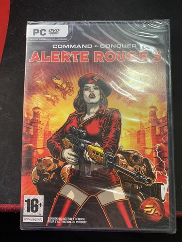 Command & Conquer Alerte Rouge 3 PC Version Française Neuf Sous Blister ...