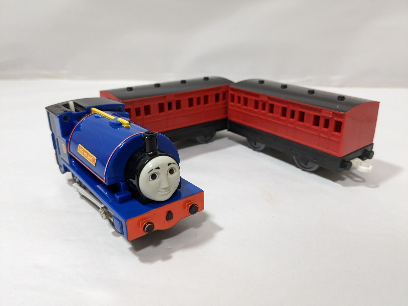 Thomas & Friends TOMY Plarail Trackmaster T-33 Sir Handel Rare Train ...