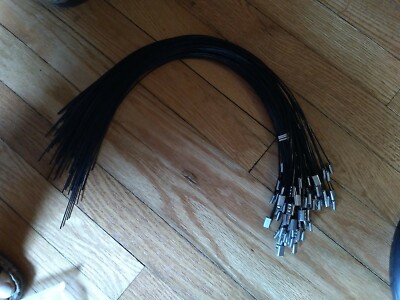 Crimp Lock PVC Coated Stainless Steel Wire Cable Ties, 20 Inch pack of ...