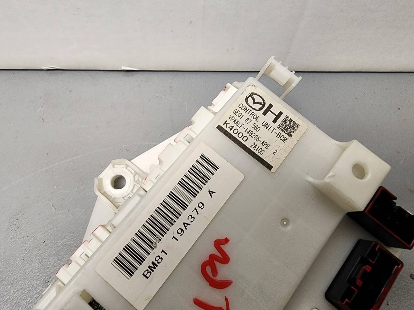 2011 MAZDA 6 BCM BCU BODY CONTROL MODULE COMPUTER GEG1 67 560 | eBay