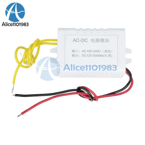 AC 110-220V to DC 12V Voltage Power Supply Step-Down Adapter Converter ...