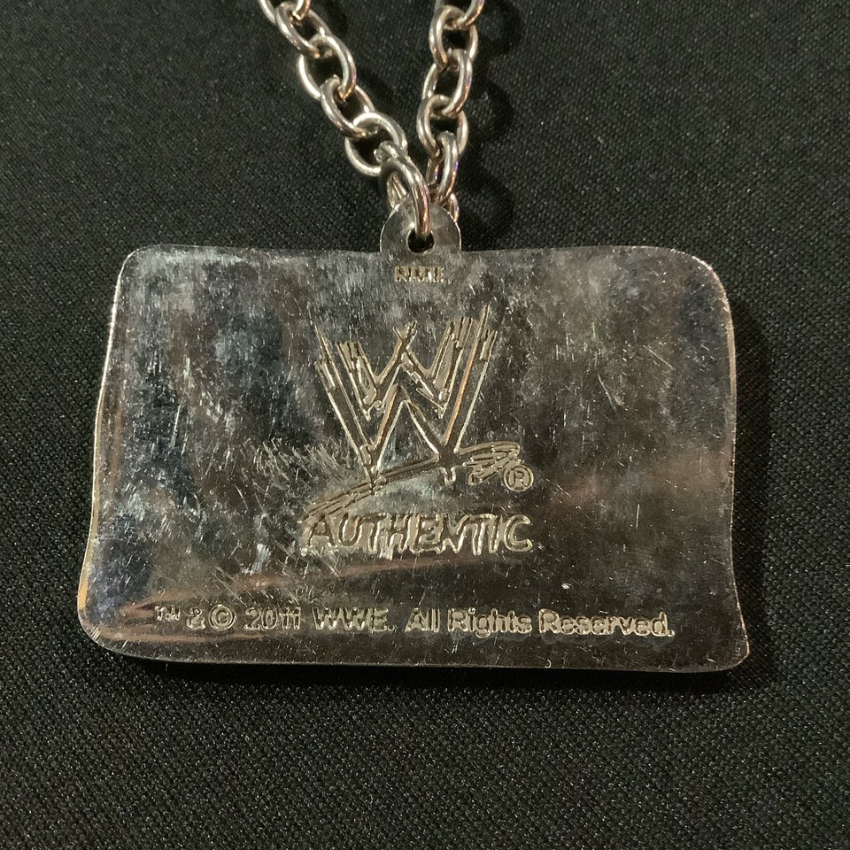 WWE CM Punk Best In the World Metal Pendant Necklace 2011 Wrestling | eBay