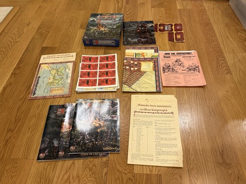 BIRTHRIGHT CAMPAIGN SETTING Vintage Complete TSR Set Dungeons Dragons ...