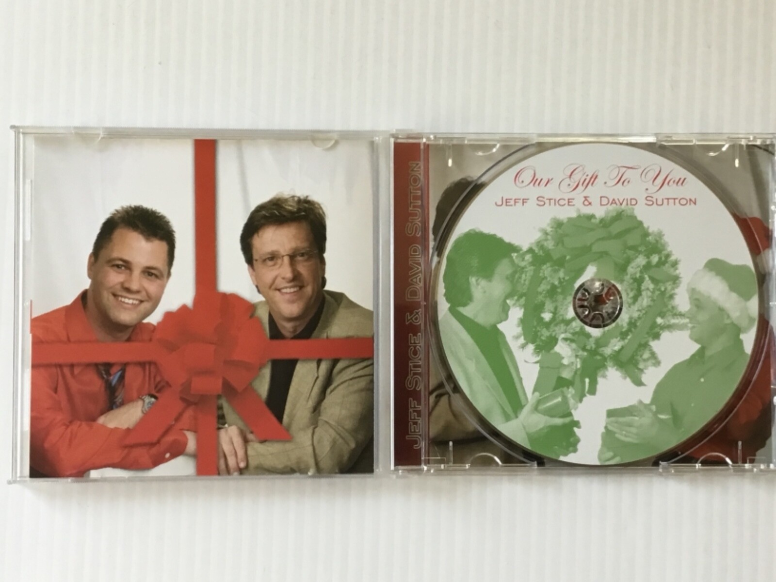 JEFF STICE & DAVID SUTTON Our Gift To You (Christmas) CD Triumphant Quartet rare | eBay