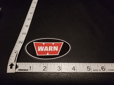 Warn Winch Small Sticker Decal | eBay