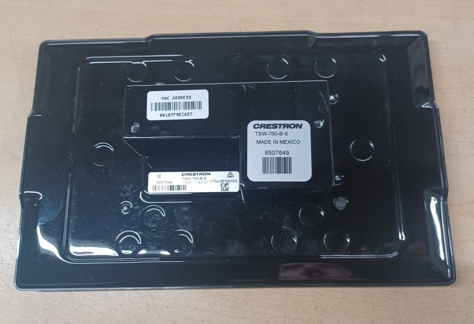 CRESTRON RSW-760-B-S TOUCH SCREEN CONTROL PANEL | eBay