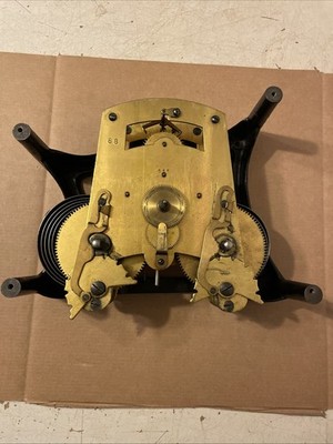 Antique ITR International Time Recording Clock Movement Parts | eBay