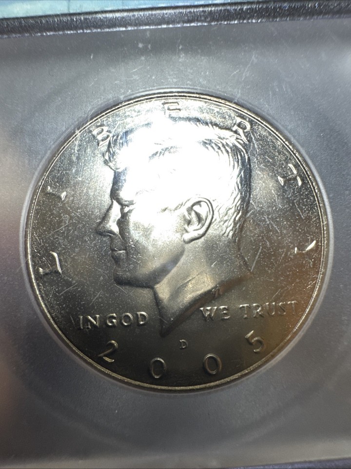 2005-D KENNEDY HALF DOLLAR ICG SP69 SATIN FINISH #MC_722 | eBay