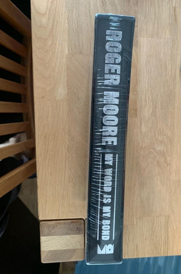 Limited Edition Hardback Signed Roger Moore Autobiography ‘My word is ...