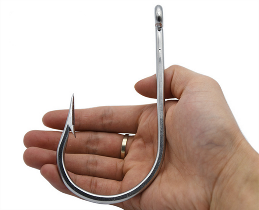 5Pack Stainless Steel Super Large shark Big Game Fish Tuna Fishing Hook ...