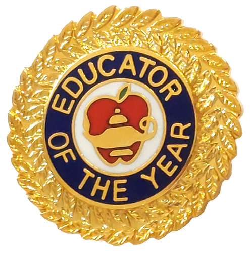 Educator Of The Year Lapel Pin | eBay