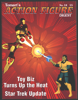Action Figure Digest #18 VTG 1994 Marvel Comics Iron Man Action Figures ...