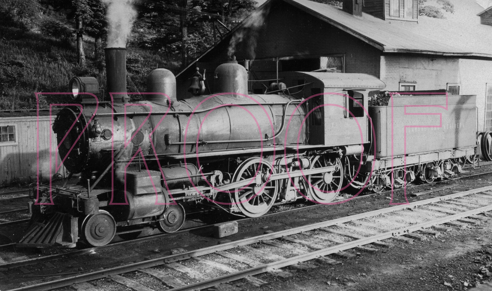 Delaware & Northern Engine 2 at Margaretville, NY - 8x10 Photo | eBay