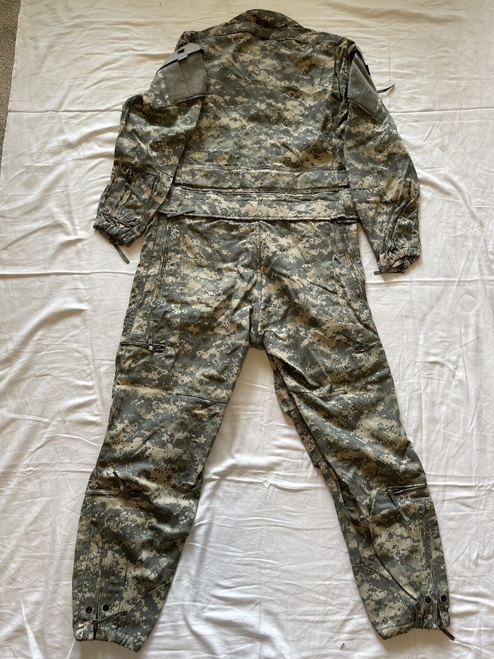 US Military CVC ACU Digital Fire resistant TANKERS COVERALLS ARAMID ...