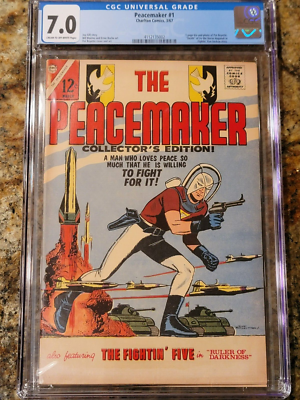 1967 Charlton Comics Peacemaker 1 CGC 7.0. | eBay