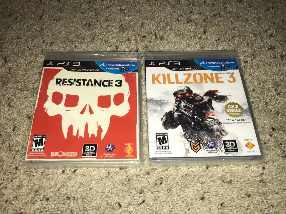PS3 PlayStation 3 Mayhem Edition Featuring Killzone 3 and Resistance 3 ...