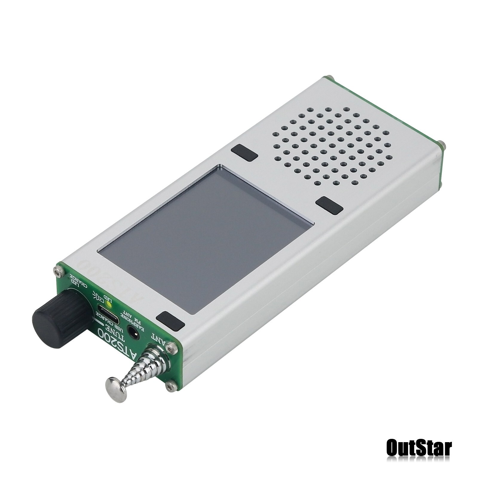 2.4" TFT ATS200 Full Band Radio Receiver Aviation Band Radio SSB LSB FM ...