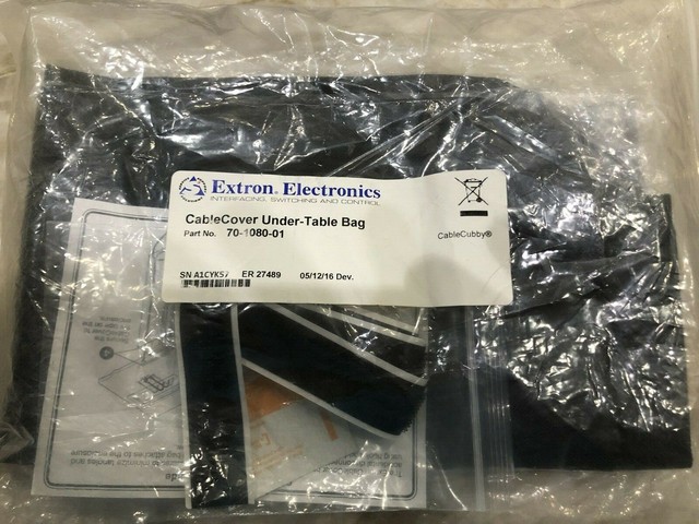 Extron 70-1080-01 Cablecover Under-table Bag Cable Cubby for sale ...