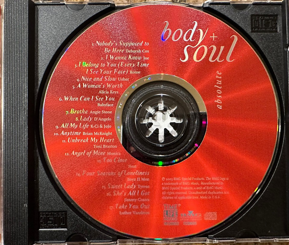 BODY + SOUL: ABSOLUTE - TIME LIFE (17 SENSUAL GROOVES) AUDIO CD | eBay
