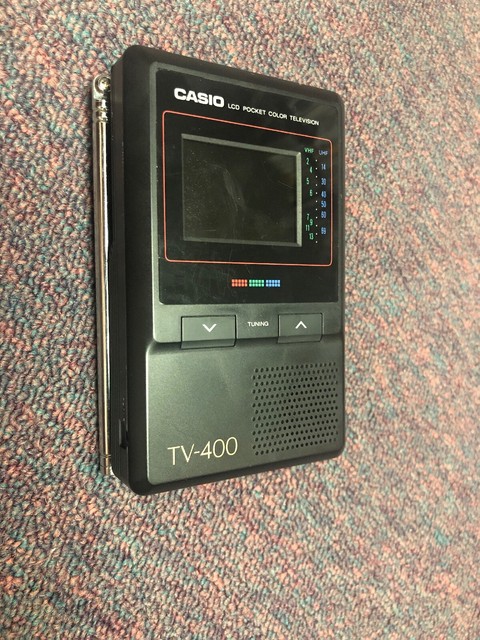 Casio TV-400 2" LCD Television for sale online | eBay